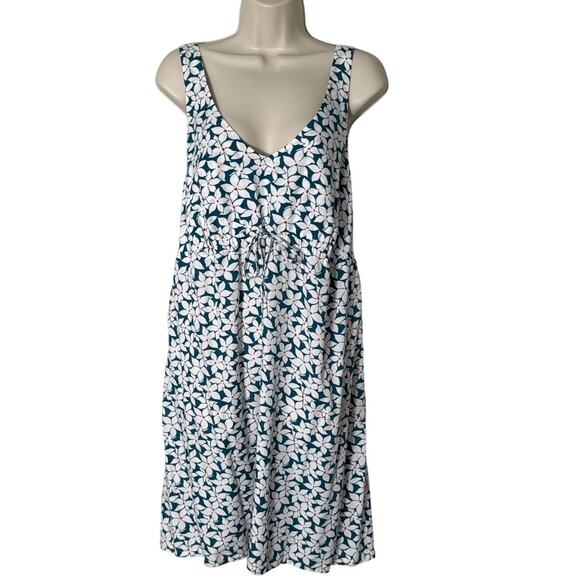 Tommy Bahama | Dresses | Tommy Bahama Relax Teal And White Floral ...